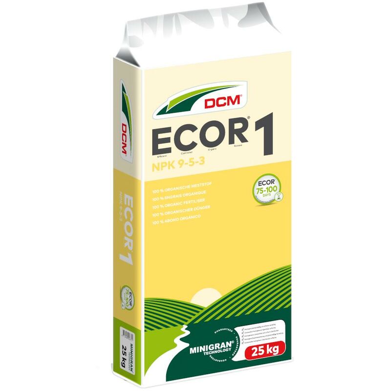 Cuxin DCM ECOR® 1 NPK 9-5-3 Dünger 25 kg organisch