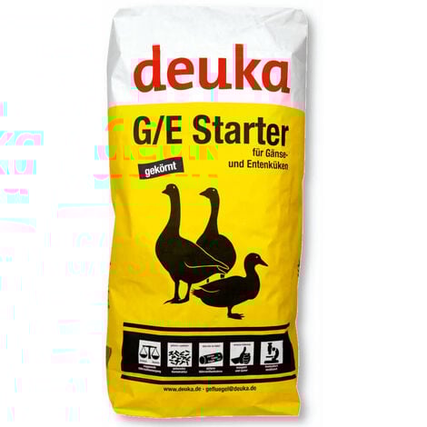 Deuka Entenfutter Gänsefutter Starter 25 kg Gänseaufzucht Entenaufzucht