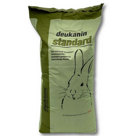 Deukanin Standard Kaninchenfutter 25 kg Luzernepellets Hasenfutter mi ...