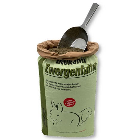 Deukanin Zwergenfutter 25 kg Zwerg Kaninchenfutter Hasenfutter kleine ...