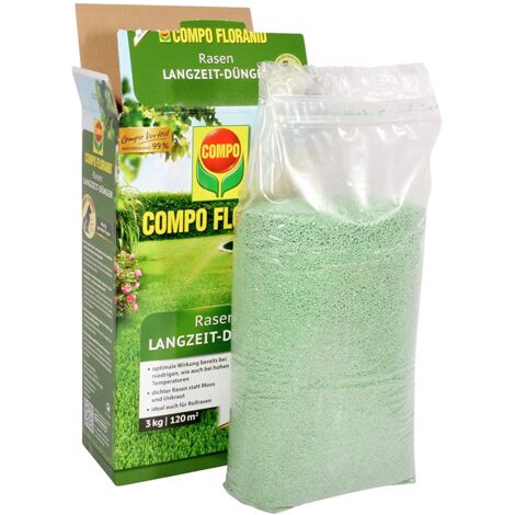 Langzeit Rasendünger COMPO FLORANID Rasen Langzeit-Dünger 3 kg