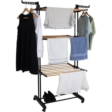 Hyfive Clothes Airer Clothes Drying Rack Extra Large 4 Tier Clothes ...