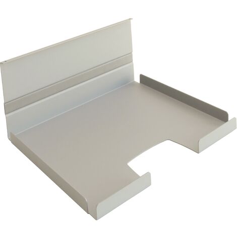 Kesseböhmer Linero MosaiQ Relingsystem - Universalablage DIN A4, Titangrau