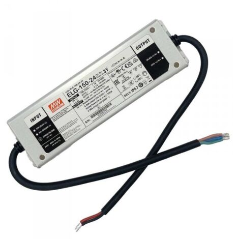 MW MEAN WELL ELG-150-24-3Y Alimentatore IP67 150W 24V 6,25A Input 220V e 110V