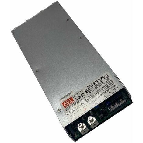 MeanWell RSP-2000-24 Alimentatore Led 1920W 24V 80A Senza Ventola Input 220V e 110V