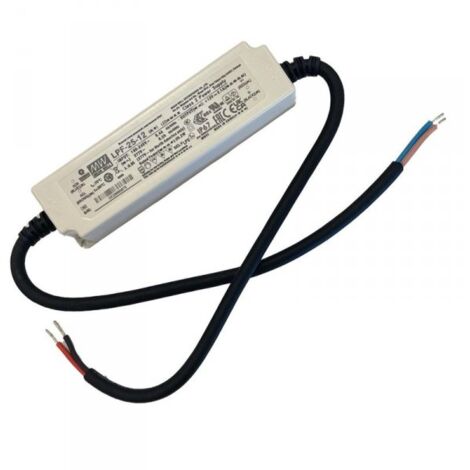 MW MEAN WELL LPF-25-12 Alimentatore Led Driver CC CV 12V 2,1A 25W IP67 ...