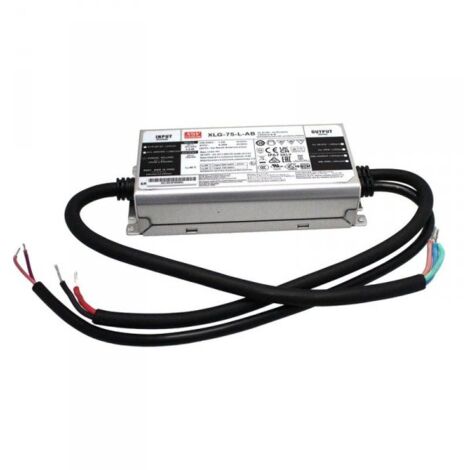 MW MEAN WELL XLG-75-L-AB Led Driver Corrente Costante 700mA 53-107V 75W ...