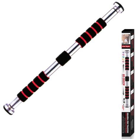 Sbarra per trazioni da porta regolabile telescopica 60 da a 100 cm ...