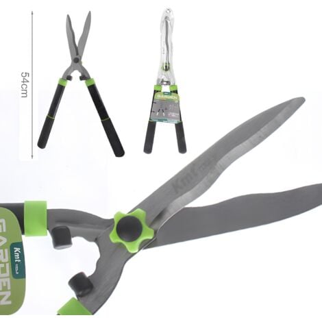 Cesoie da Potatura per Siepi Arbusti e Cespugli Fisso 54 cm con Manici Ergonomici