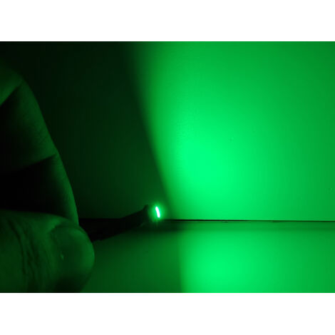 10 Pezzi Micro Mini Lampada LED 12V SMD 3528 Verde Per Luci Spia Auto Jeep