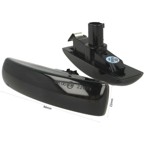 Kit Freccia Laterale a Led Side Marker Dinamica Lente Fume Land Rover ...