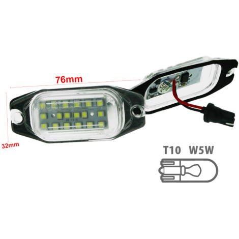 Kit Luci Targa Led Toyota Land Cruiser FJ80 Lexus LX450 OEM 8127124010