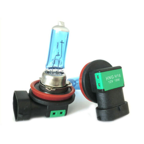 Coppia 2 Lampade H16 12V 19W PGJ19-3 Xenon Bianco 64219 Fendinebbia
