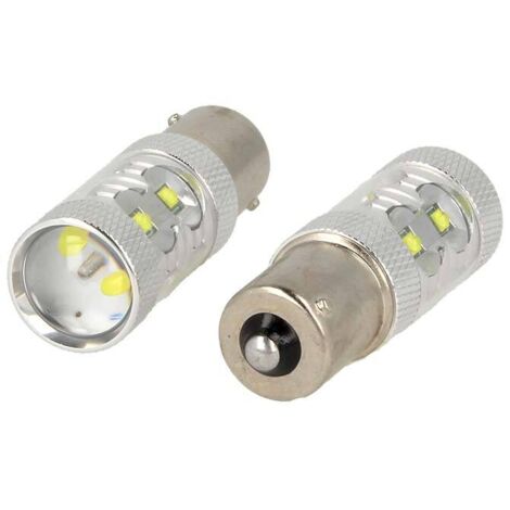 Lampada Led BA15S 1156 P21W 50W 12V 24V Canbus Luci Diurne Audi Q7 A3 A6 Fiat 500X Renault Megane 3