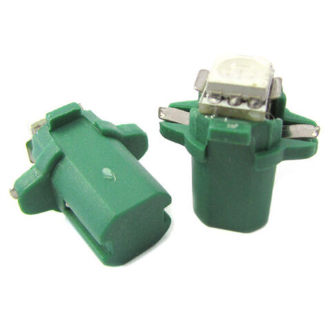 Lampada Led T5 B8.3D B8,3D Colore Verde Green Luci Cruscotto e ...