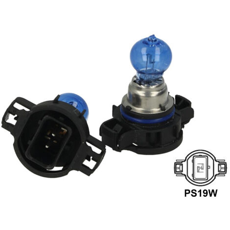 Coppia 2 Lampade PS19W 12V 19W Super White Xenon Bianco