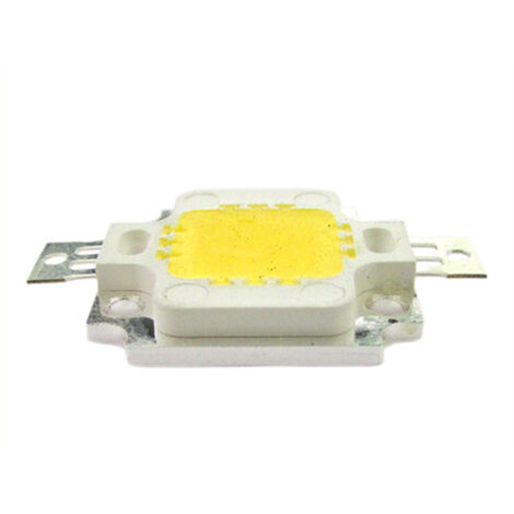 Power Led COB Epistar 10W 350mA DC 30V-34V 1000-1200 Lumen Bianco ...