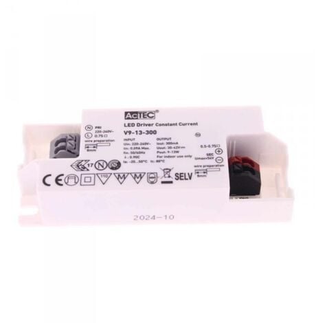 Led Driver CC Corrente Costante 300mA 30V-42VDC Per Alimentare Led Max 13W