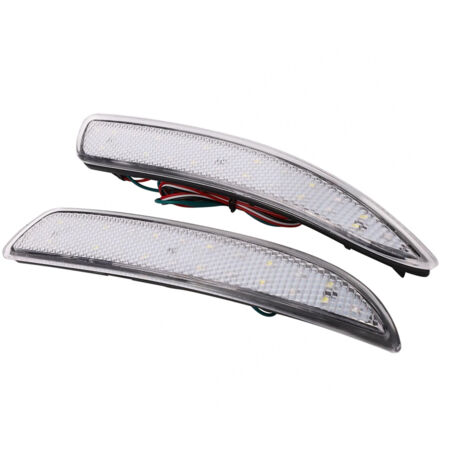 Kit 2 Fanali Posteriori A Led Trasparente Luce Bianco Rosso Per BMW E70 ...