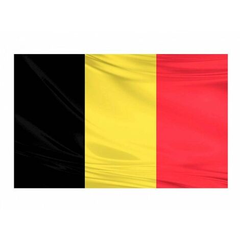 Bandiera Belgio 145X90cm In Tessuto Poliestere Con Passante Per L'Asta