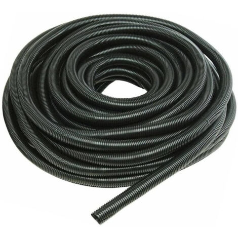 Tubo Corrugato Nero Diametro 25mm Matassa da 10 Metri
