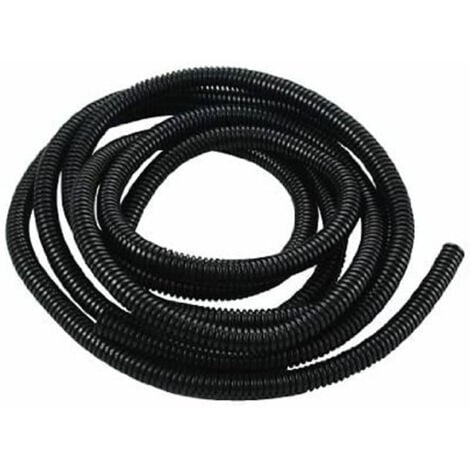 Tubo Corrugato Nero Diametro 16mm Matassa da 25 Metri