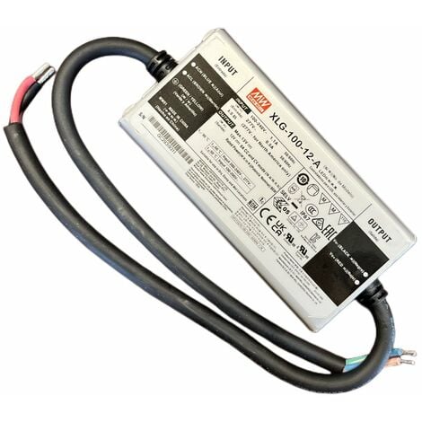 MeanWell XLG-100-12-A Alimentatore IP67 100W 12V 8A Input 220V 110V