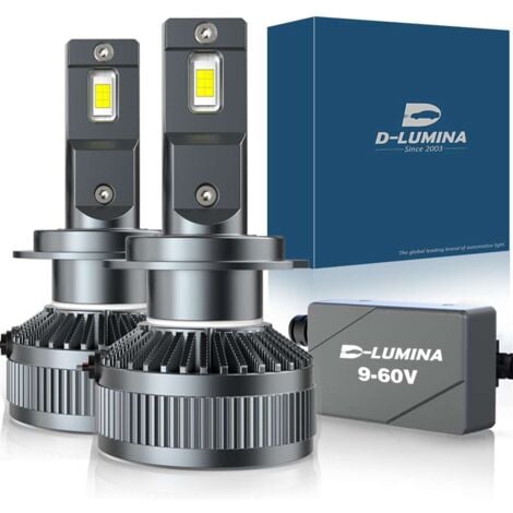 Kit Full Led Ultra Mini H7 130W 12V 24V 6000K 13000 Lumen IP67 100% Canbus Piu Luminoso