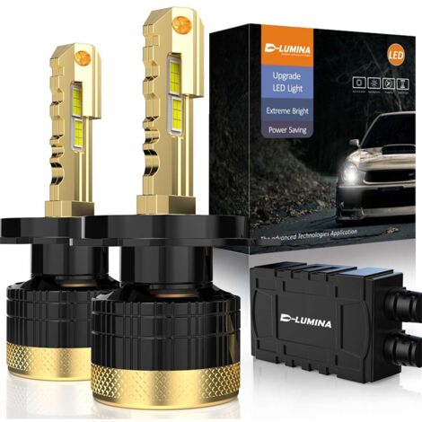 Kit Full Led Golden Key H4 120W 12000 Lumen 12V 6500K IP68 4 Volte Piu ...