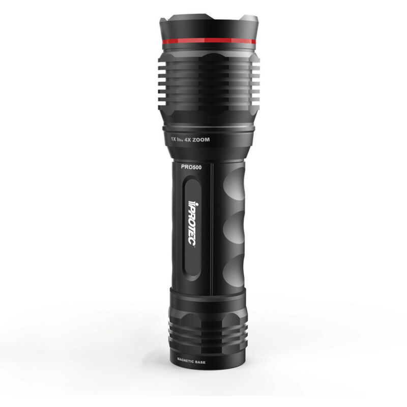 Torche PRO 500 LIGHT étanche IPX7 500 lumens zoom x4 optique OC™ 5 modes éclairage - NEBO - IP6639