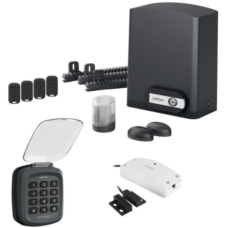 Motorisation connectée pour portail coulissant Orea 550 - Avidsen - avec un digicode sans fil