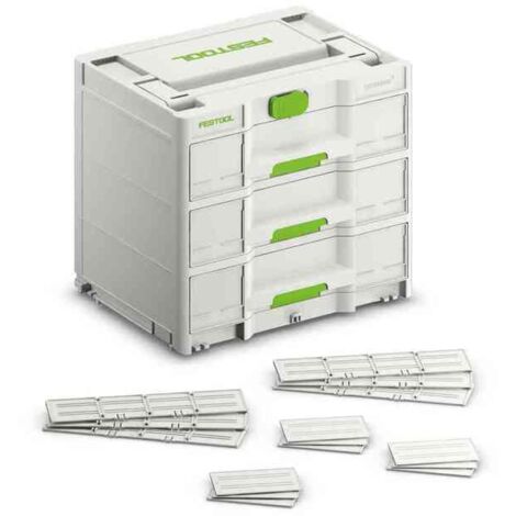 Festool 577769 Sortainer SYS3-SORT/3 M 337 Systainer with Drawers