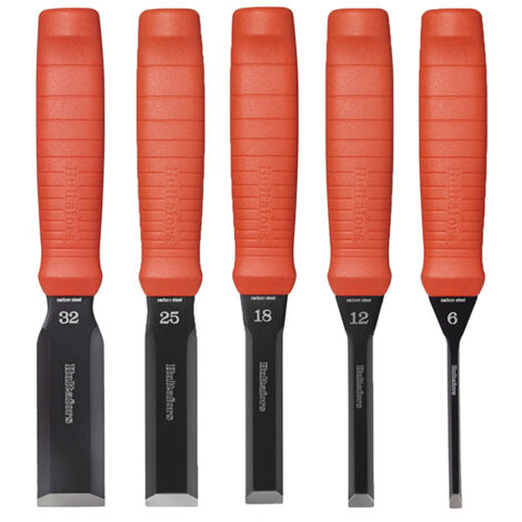 Hultafors 390006 EDC 5pc Scandinavian Butt Chisel Set