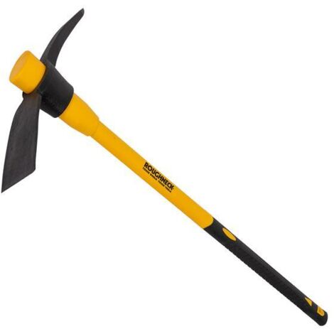 Roughneck ROU64152 Pick Mattock Head 5lb Fibreglass Handle Pick Axe