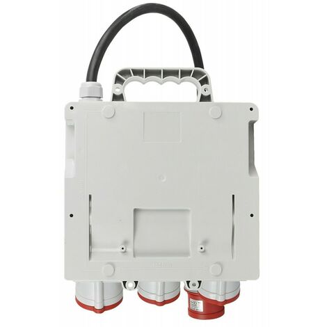 Baustromverteiler Wandverteiler 1x 32A 2x 16A 5-polig CEE 4x 230V Bals Schuko Steckdosen IP65