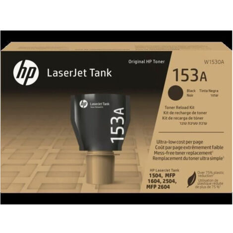 Kit de recharge de toner noir Authentique- HP - HP 153A - Pour LaserJet ...