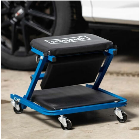 Scheppach Chariot de mécanicien 2 en 1 - Parfait et idéal pour garage ...