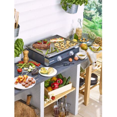 Plancha Riviera Et Bar Plancha Pro Inox Bizone - QPL1230