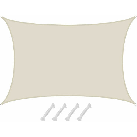 7x5 Waterproof Sun Shade Sail - Patio Sail Privacy Screen - Garden ...