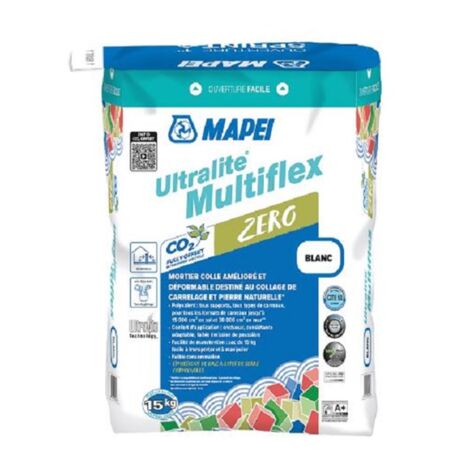 Mortier colle ULTRALITE MULTIFLEX - Coloris: Blanc