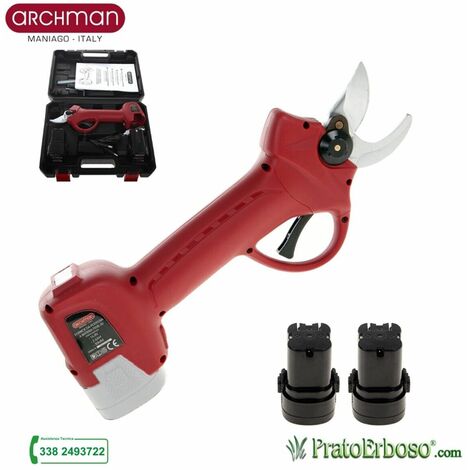 Archman FE05-30 - Forbice per potare a batteria Archman 16V - Taglio 13 mm