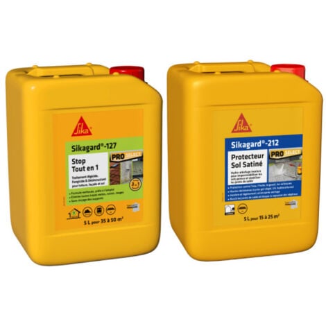 SIKA Confezione per la pulizia e la protezione dei pavimenti - Sikagard ...