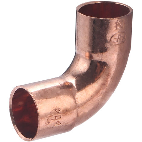 Curva 90° Gran Radio Doble Hembra Igual QUICK PLOMBERIE - Ø14