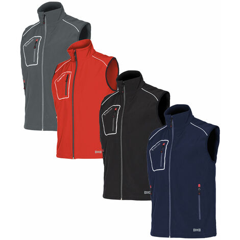 Gilet de travail Issa Line Snappy 04509 - XS - Black