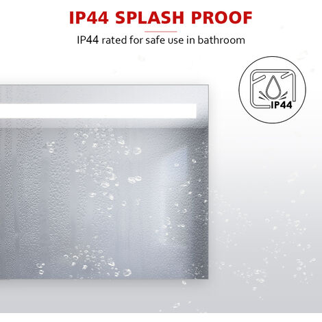 ELEGANT 600x600mm Belt Decorative Round Illuminated LED Light Bathroom ...