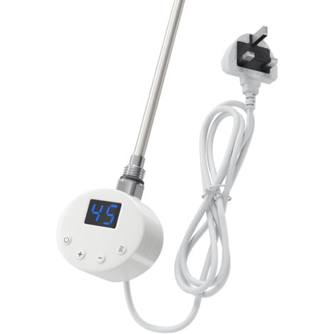 ELEGANT Smart Thermostatic Electric Heating Element for Towel Rails and ...