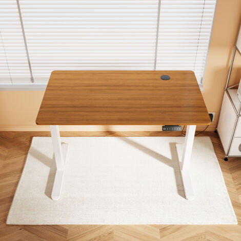 ELEGANT Standing Desk 1200600mm, Height Adjustable Ergonomic Office ...