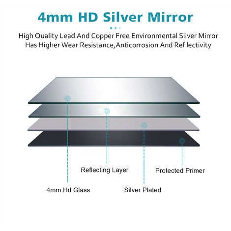 ELEGANT Belt Decorative Round Illuminated 600x600mm LED Light Bathroom ...