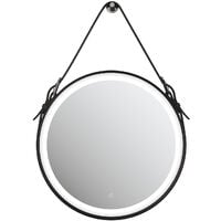 ELEGANT Belt Decorative Round Illuminated 600x600mm LED Light Bathroom ...