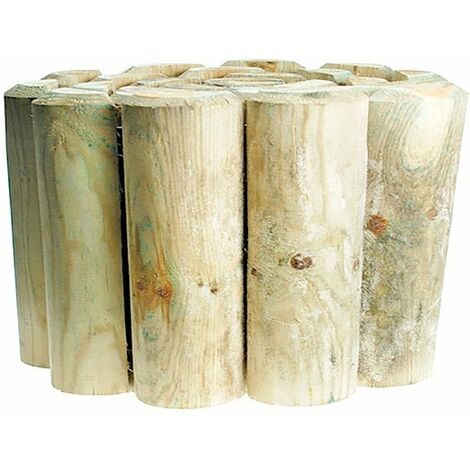 Log Roll Lawn Edging - Medium - 9 Tall